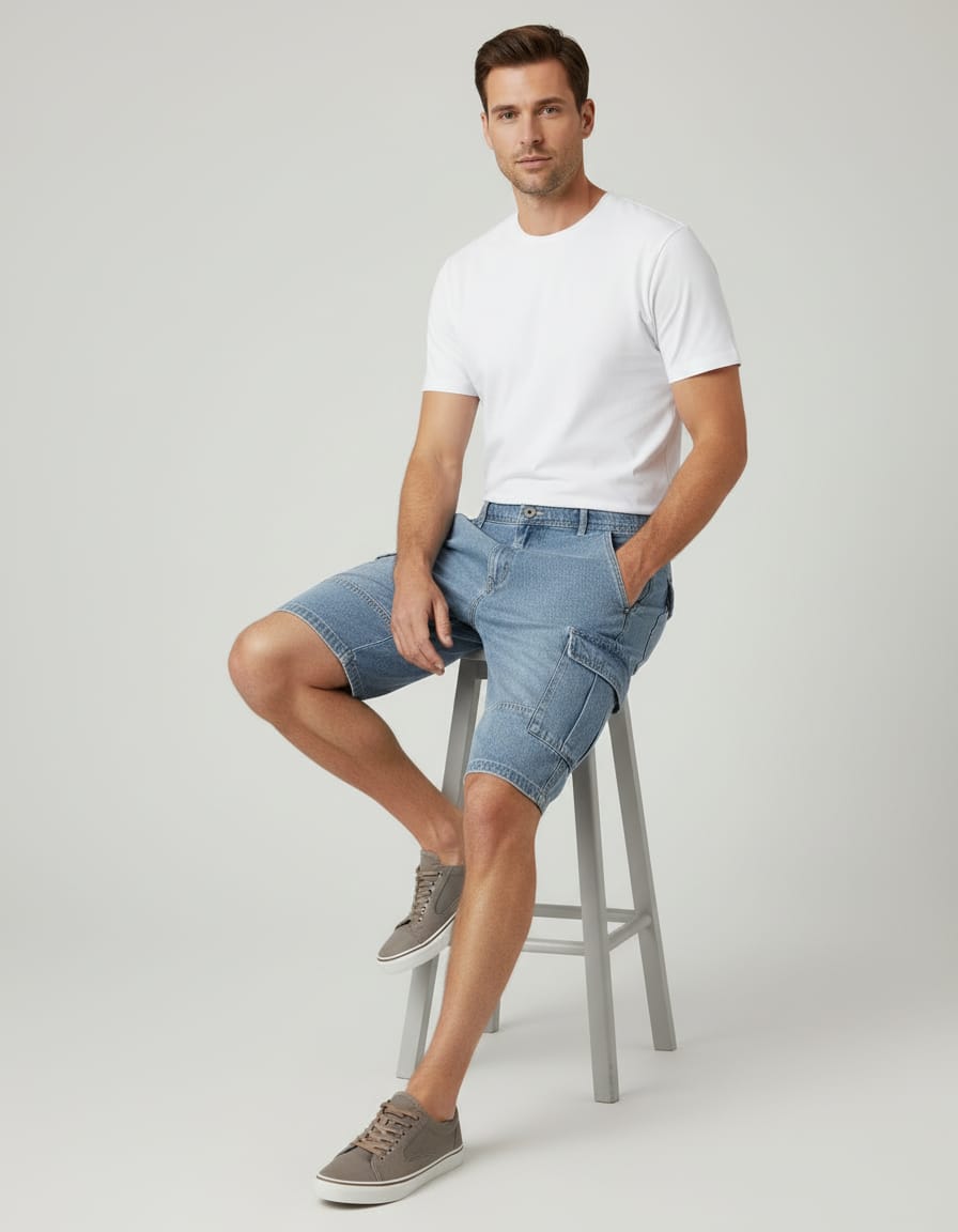 Premium Men's Denim Shots – rainmaind